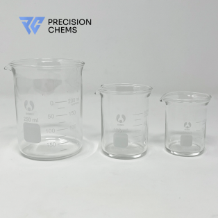 3pcs Glass Beaker Set - Precision Chems
